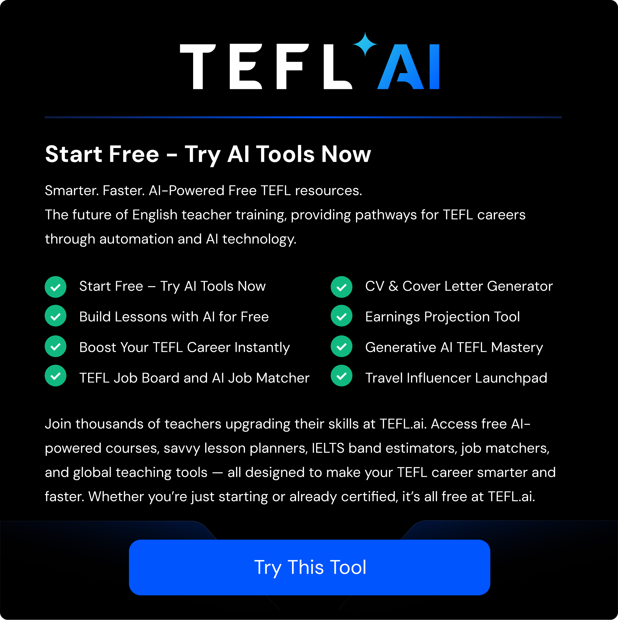 TEFL Explorer by The TEFL Institute: Accredited AI-Enhanced TEFL Training